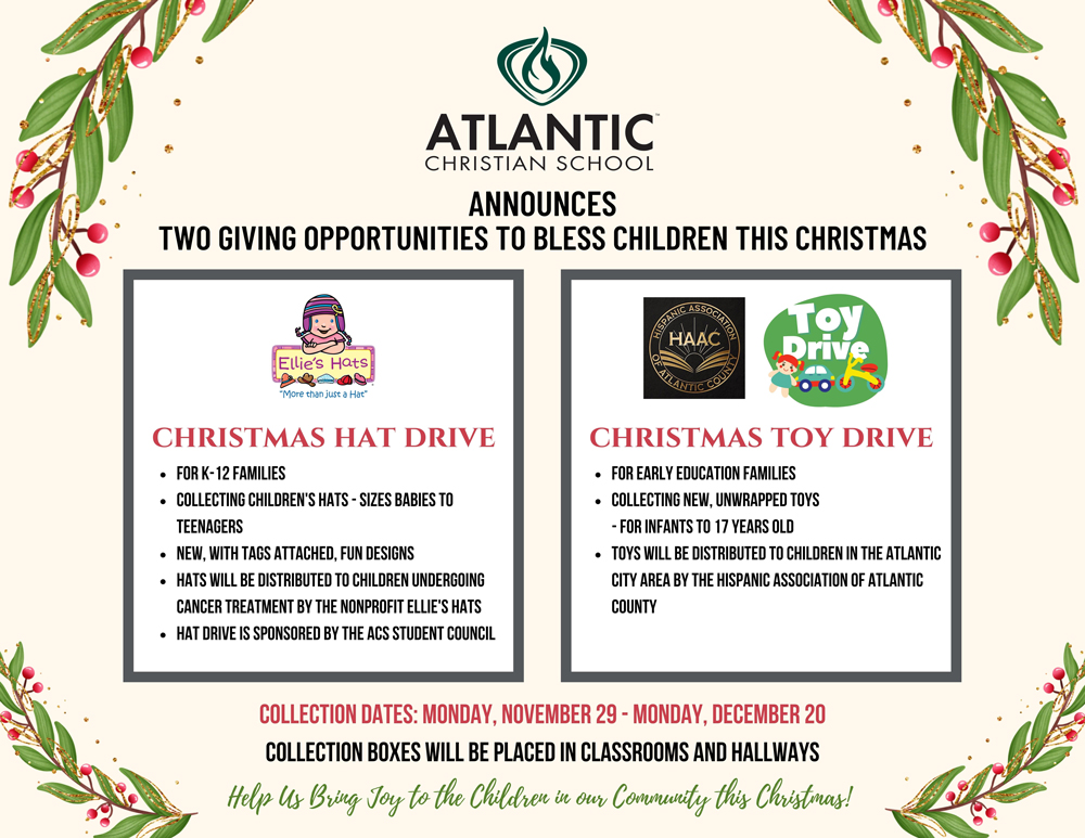 Atlantic Christian School | Private Christian Education from 18 Months ...